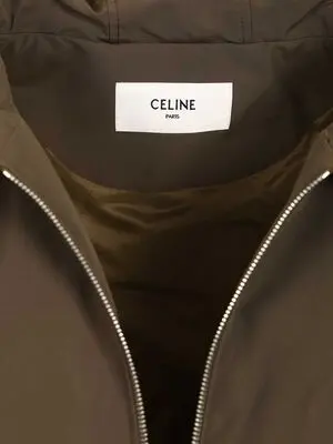 Celine Hooded Zip-up Blouson Jacket
