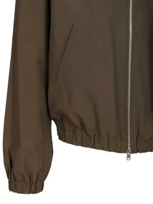 Celine Hooded Zip-up Blouson Jacket