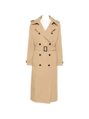 Gucci Cotton Long Trench Coat - Multicolor