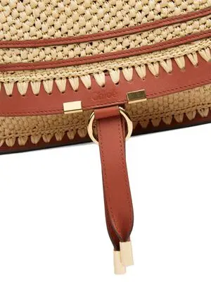 Chloé Marcie Raffia Tote Bag - Multicolor
