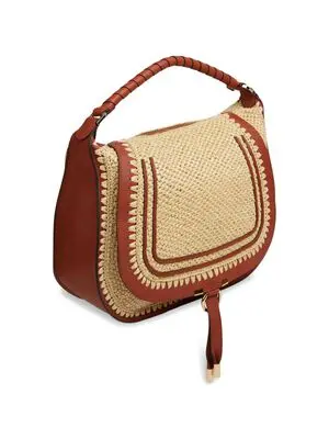 Chloé Marcie Raffia Tote Bag - Multicolor