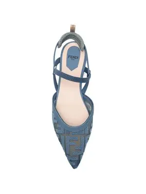 Fendi Ballet Flats With Ff Motif - Multicolor