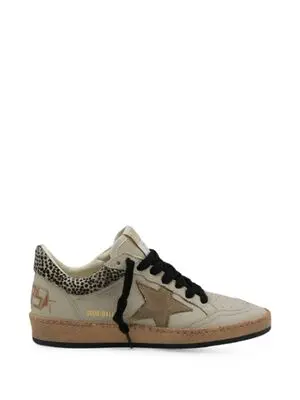 GOLDEN GOOSE Ball Star Leather Sneakers - Multicolor