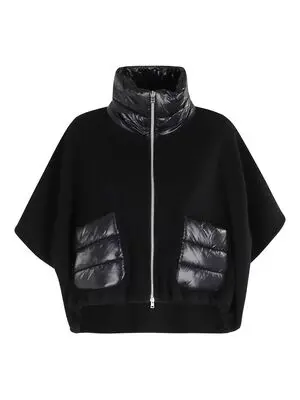 Herno Wool And Nylon Short Down Jacket - Multicolor
