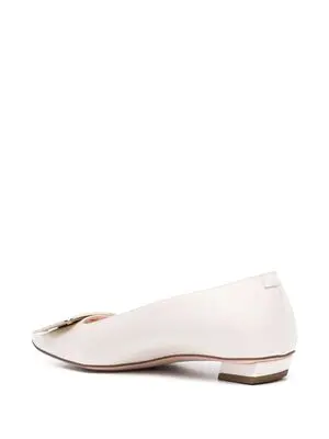 ROGER VIVIER Belle Vivier Leather Ballets