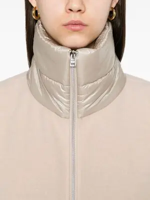Herno Wool And Nylon Short Down Jacket - Multicolor