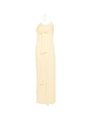 Loewe Knot Detail Long Dress - Multicolor