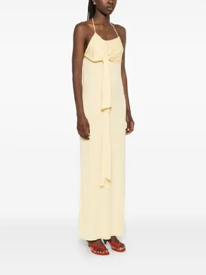 Loewe Knot Detail Long Dress - Multicolor