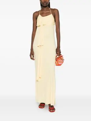 Loewe Knot Detail Long Dress - Multicolor