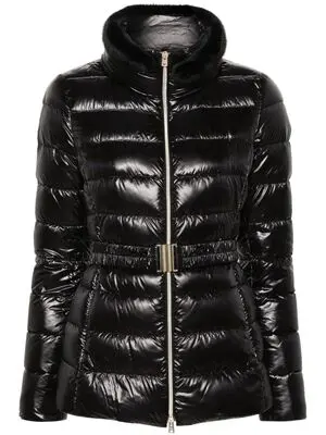 Herno Claudia Belted Down Jacket - Multicolor