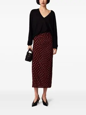 Stella McCartney Polka Dot Long Skirt - Multicolor