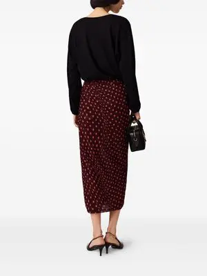 Stella McCartney Polka Dot Long Skirt - Multicolor