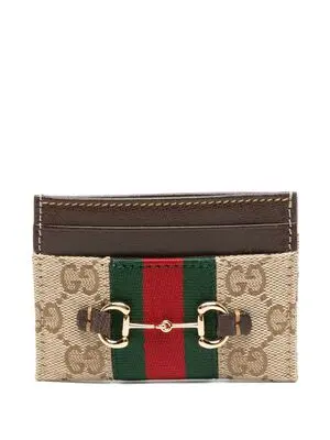Gucci Horsebit Card Case - Multicolor