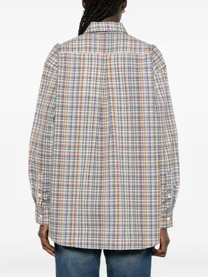 TOTEME Checked Cotton Shirt - Multicolor