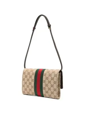 Gucci Horsebit Shoulder Bag Beige - Multicolor