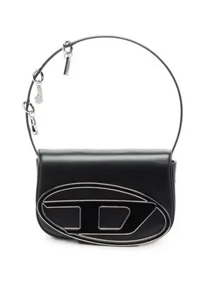 DIESEL® 1dr Leather Shoulder Bag With Metal Chain Detail - Multicolor