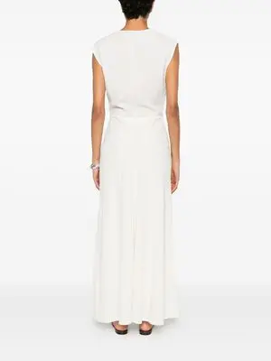 Brunello Cucinelli Silk Blend Midi Dress