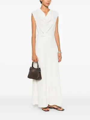 Brunello Cucinelli Silk Blend Midi Dress