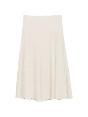 Brunello Cucinelli BRUNELLO CUCINELLI Wool Blend Midi Skirt Multicolor