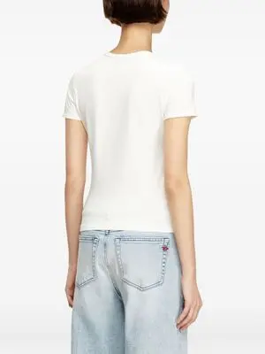 DIESEL® Logo Cotton T-shirt - Multicolor