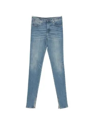 Gucci Skinny Jeans With Split Cuffs - Multicolor