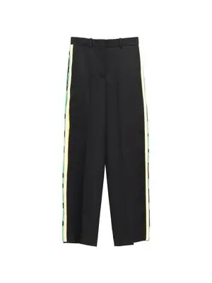Loewe Wool Trousers With Side Stripe Detail - Multicolor