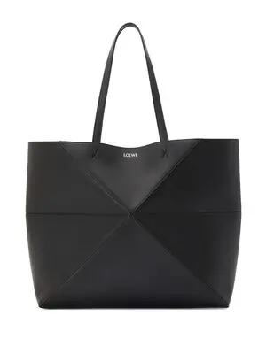 Loewe Puzzle Fold Large Leather Tote - Multicolor