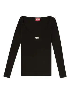 DIESEL® Ribbed Logo Top - Multicolor