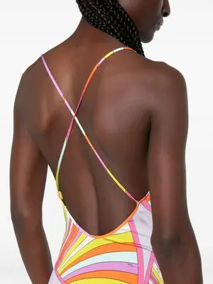 Emilio Pucci Abstract Print Mini Dress