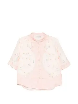 FORTE_FORTE Printed Silk Shirt - Multicolor