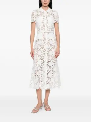 SELF-PORTRAIT Lace Midi Dress