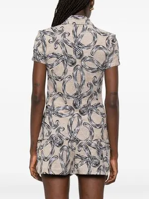 Loewe Cotton Blend Printed Shirt - Multicolor