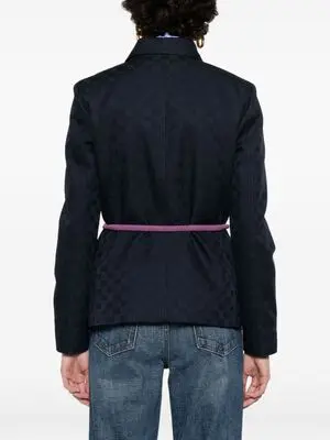 Gucci Gg Monogram Zip Jacket