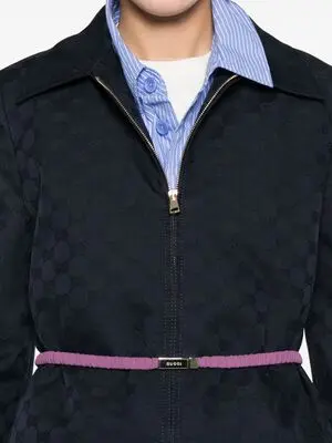 Gucci Gg Monogram Zip Jacket