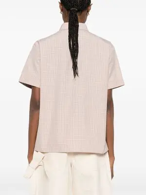 Miu Miu Checked Cotton Shirt
