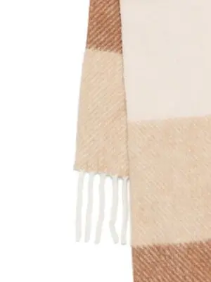Loewe Wool Fringed Scarf