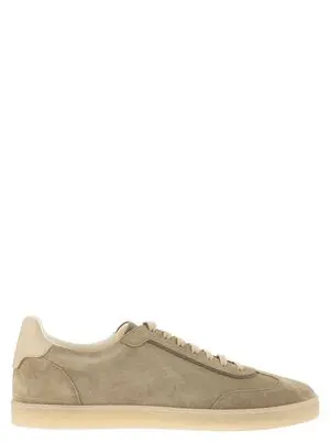 Brunello Cucinelli Lightweight Suede Lace-up Trainers - Multicolor