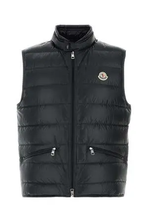 MONCLER Moncler Men Black Nylon Sleeveless Gui Down Jacket