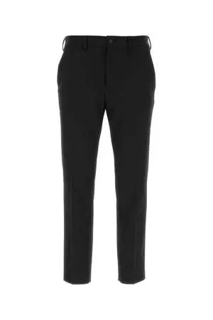 Prada Stretch Polyester Pants - Black