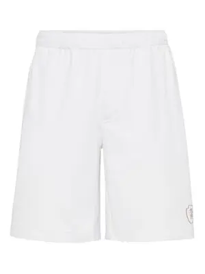 Brunello Cucinelli Cotton Bermuda Shorts - Multicolor