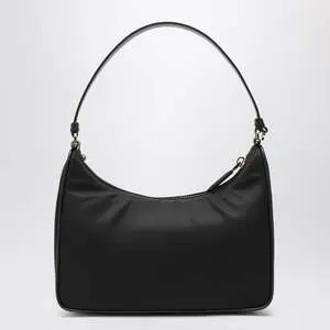 Prada Re-edition 2005 Bag In Re-nylon And Saffiano Leather - Black