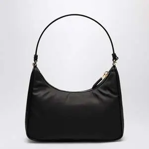 Prada Re-edition 2005 Bag In Re-nylon And Saffiano Leather - Black