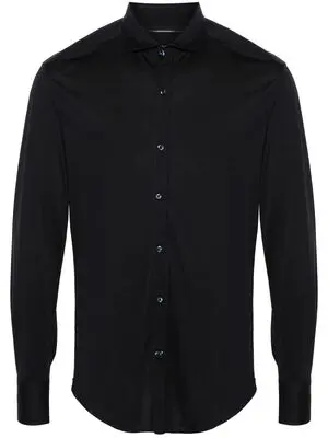 Brunello Cucinelli Silk And Cotton Blend Shirt - Multicolor