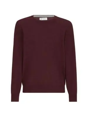 Brunello Cucinelli Cashmere Crewneck Sweater - Multicolor
