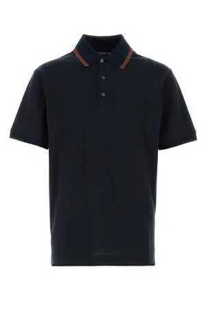 Gucci Midnight Piquet Polo Shirt - Blue