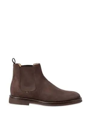 Brunello Cucinelli Leather Chelsea Boots - Multicolor