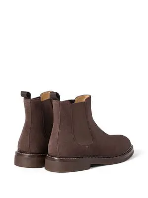 Brunello Cucinelli Leather Chelsea Boots