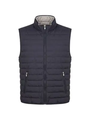 Brunello Cucinelli Quilted Down Vest - Multicolor