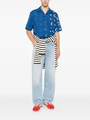 Celine Printed Bowling Shirt