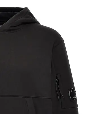 C.P. COMPANY Logo Cotton Hoodie - Multicolor